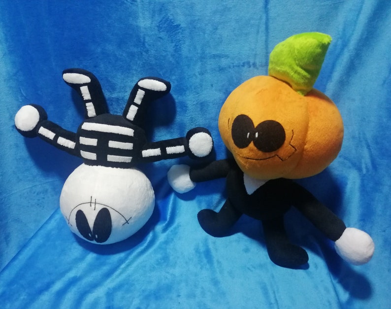 Skid & Pump Wonder From Its Spooky Month 11.8 30 Cm Plush - Etsy