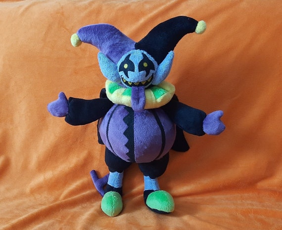 Deltarune Jevil Plush Toy 157 40 Cm Delta Rune - Etsy