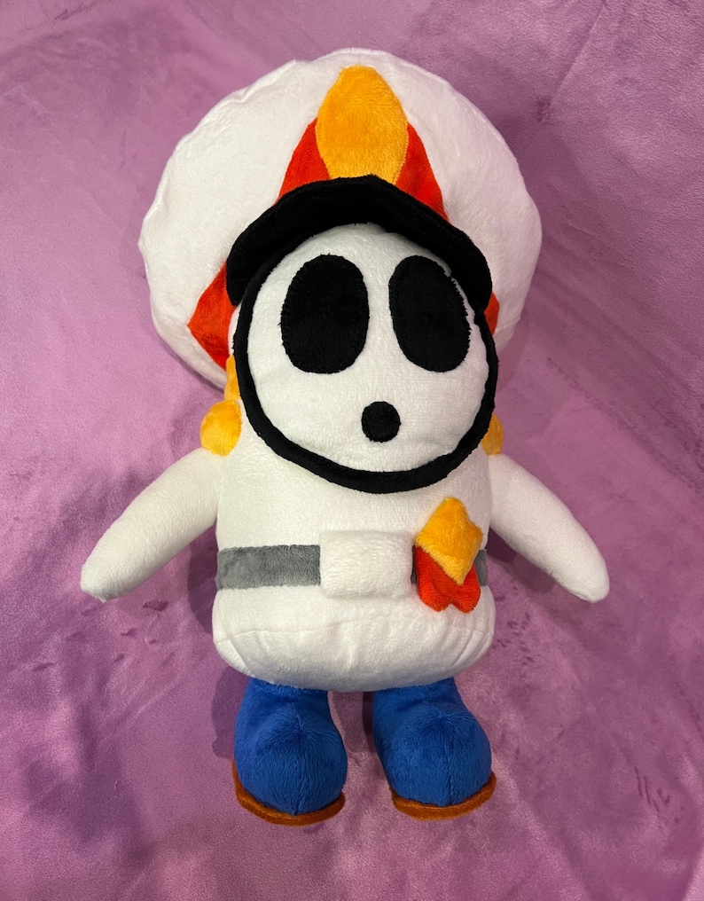 General Guy Leader of an Army of Shy Guys of Paper Mario 15,7” (40 Cm ...