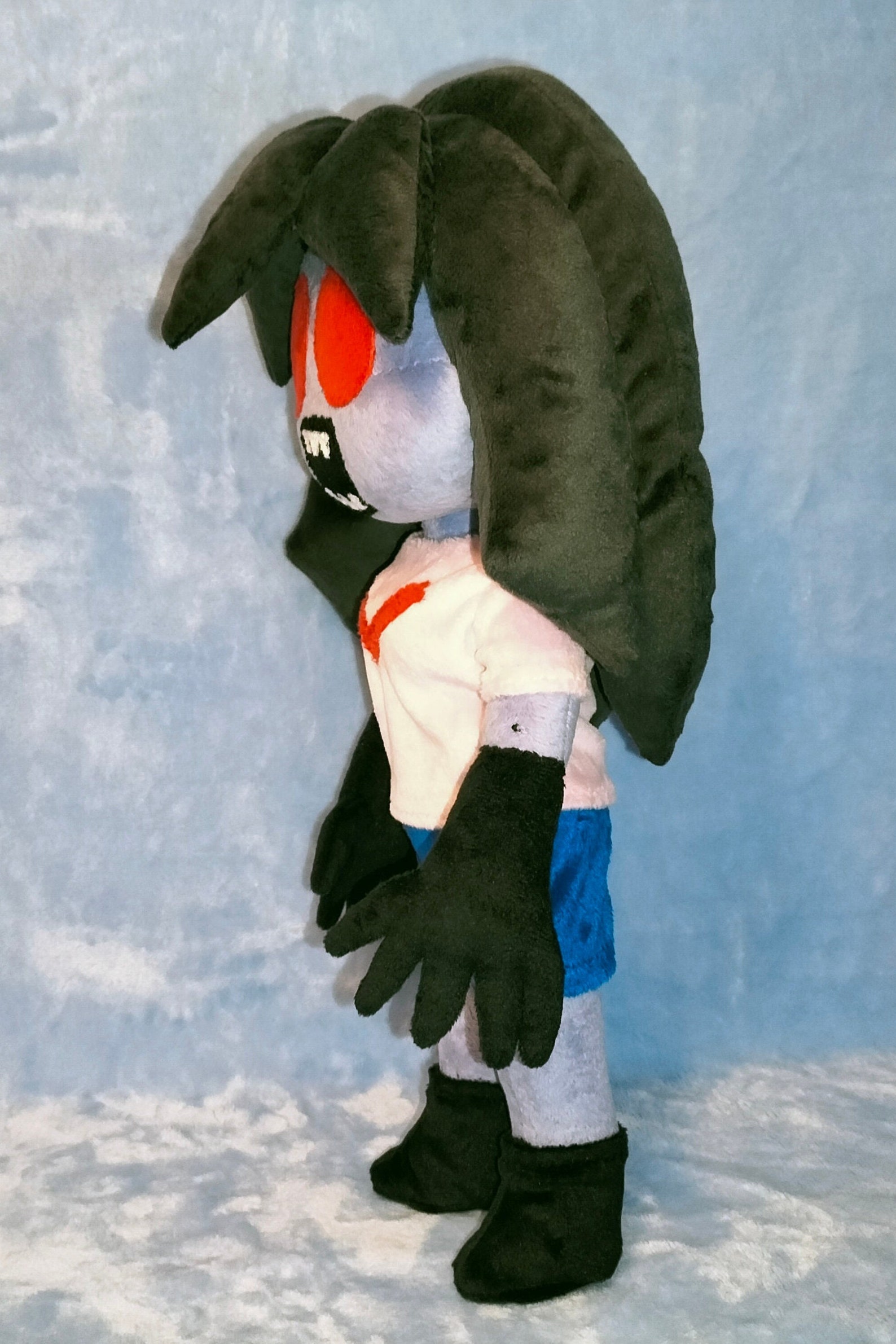 Sky Evil Side of Friday Night Funkin 157 40 Cm FNF - Etsy Canada