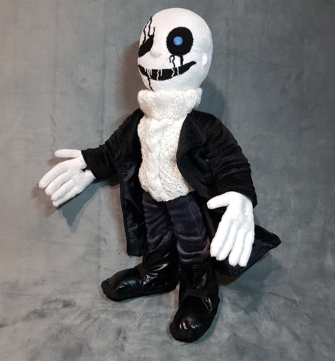 Gaster Undertale 197 50 Cm Plush Premium Toy Wingdings - Etsy