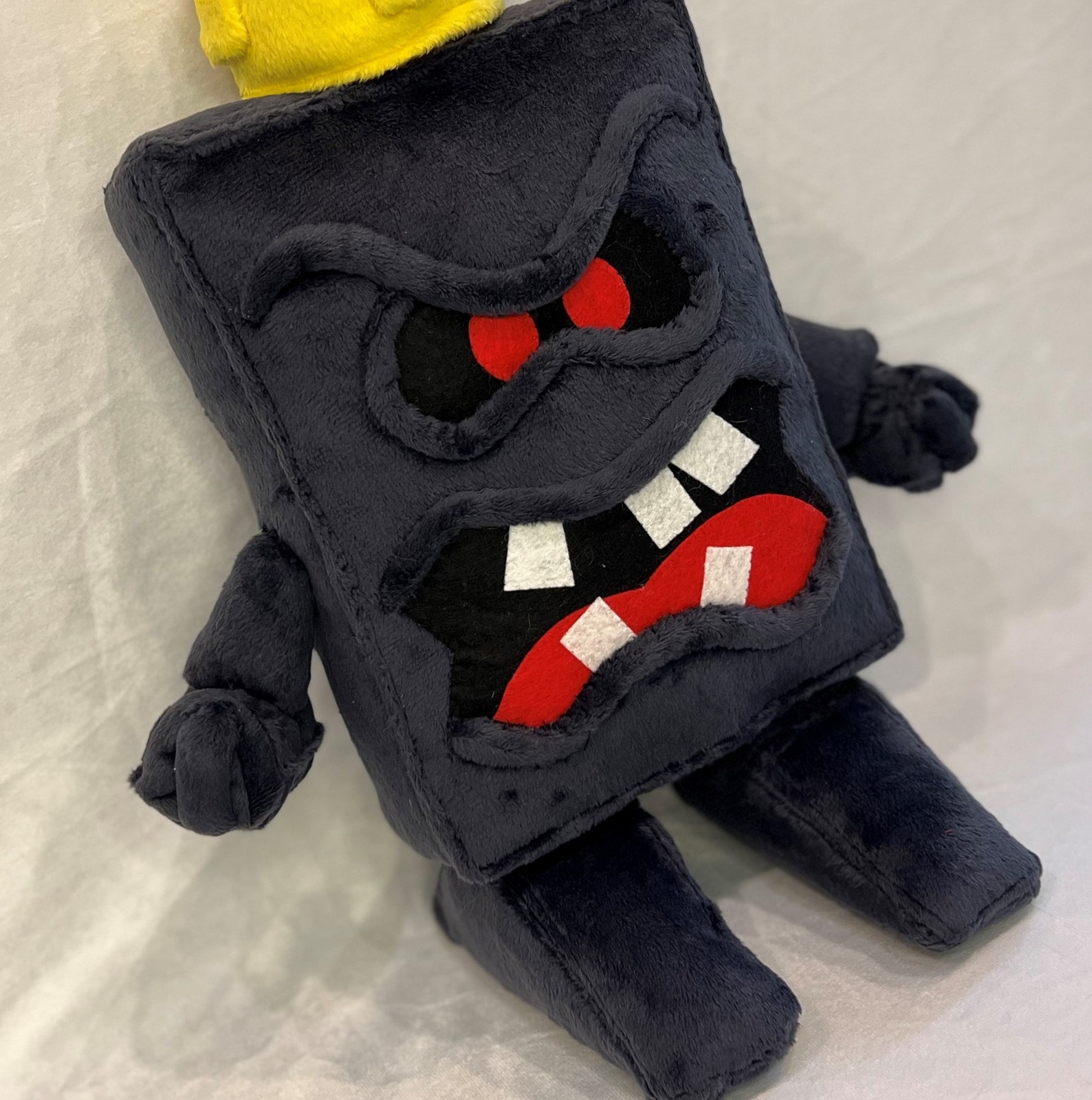 The Whomp King From Super Mario 157 40 Cm Plush Toy Slab - Etsy