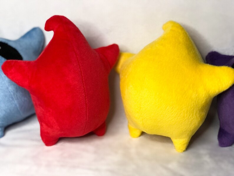 Luma 59 15 Cm Plush Toy Primary Colors Made to Order Mario - Etsy