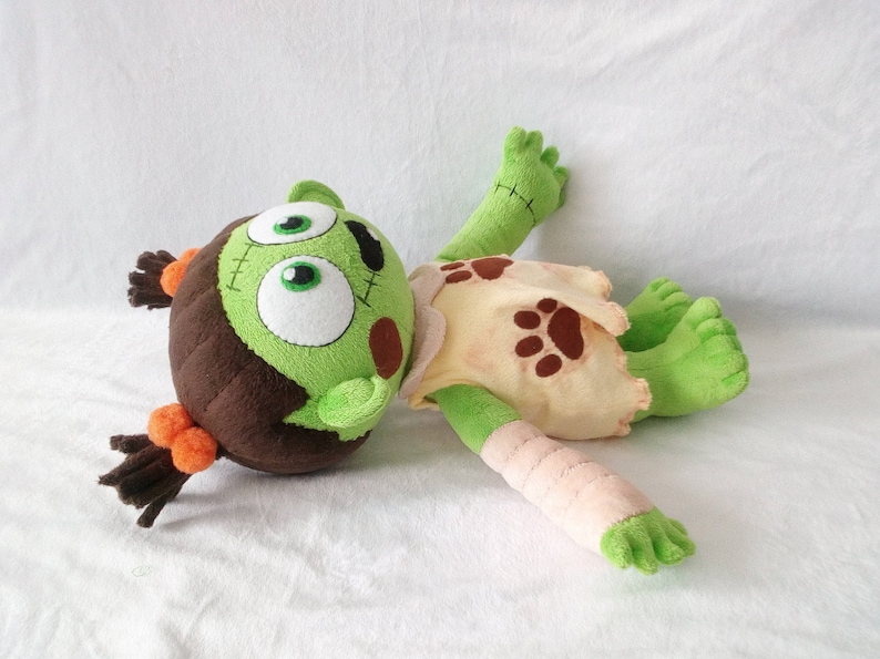 Zizi From Spokiz Zombie Plush Toy 149 38 Cm - Etsy