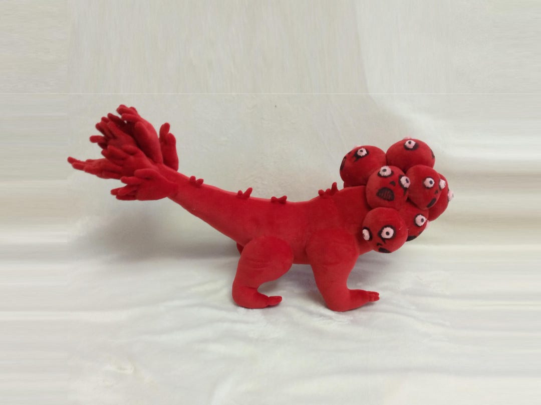 Eyesaur From One Night at Flumpty's 15,7” (40 Cm) Onaf Plush Toy From a ...