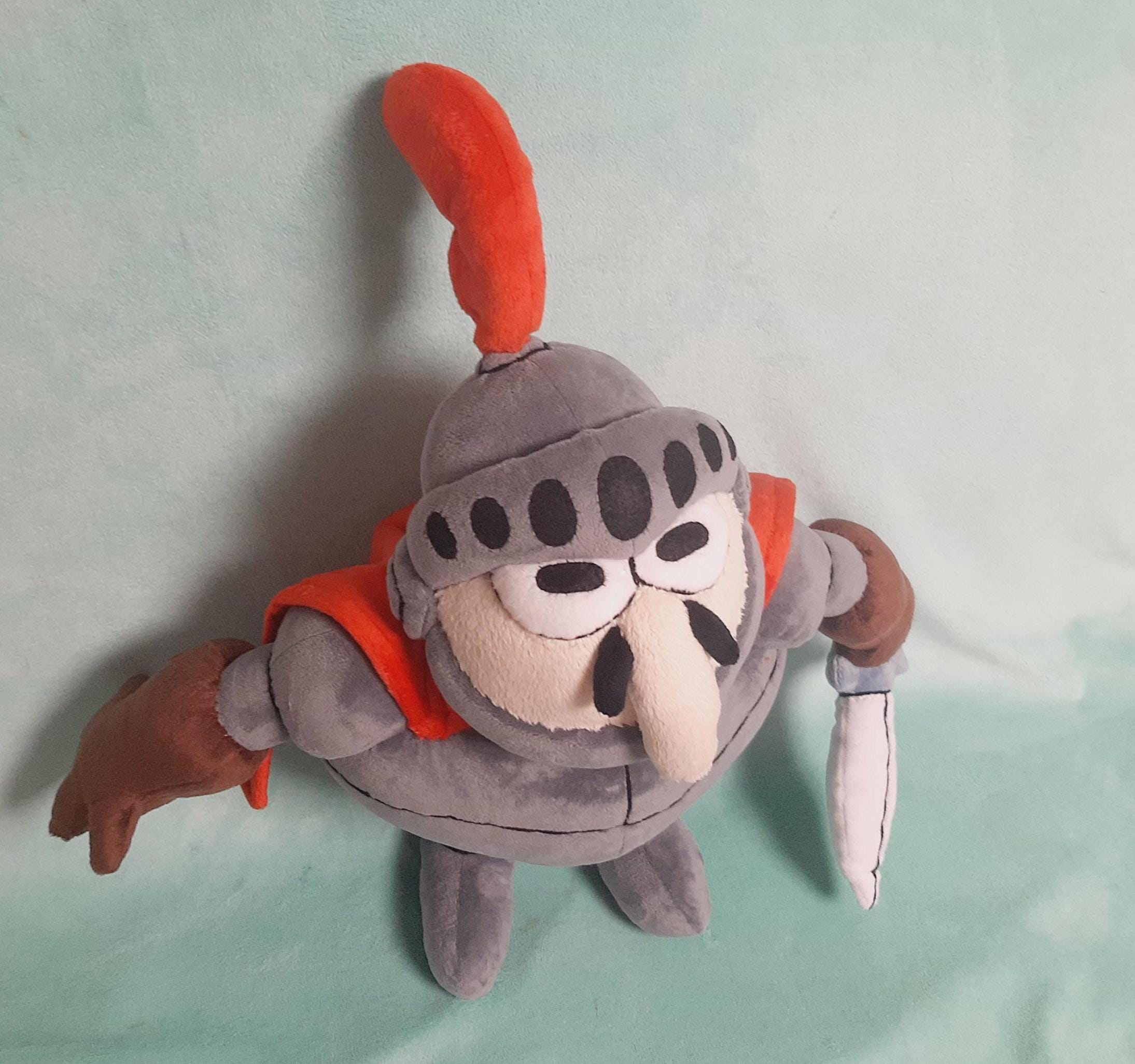Knight Peppino Spaghetti From Pizza Tower 15,7” (40 Cm) Plush Toy ...