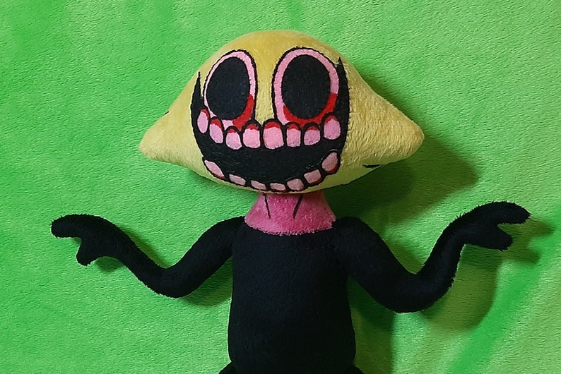 Lemon Demon Monster Friday Night Funkin FNF 13,7″ (35 Cm) Plush Toy - Etsy