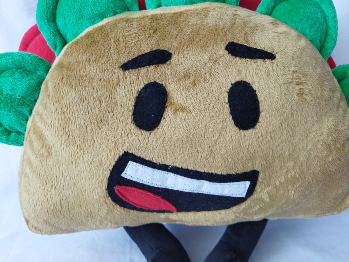 Taco From Inanimate Insanity 79 20 Cm Plush Toy the Liar - Etsy