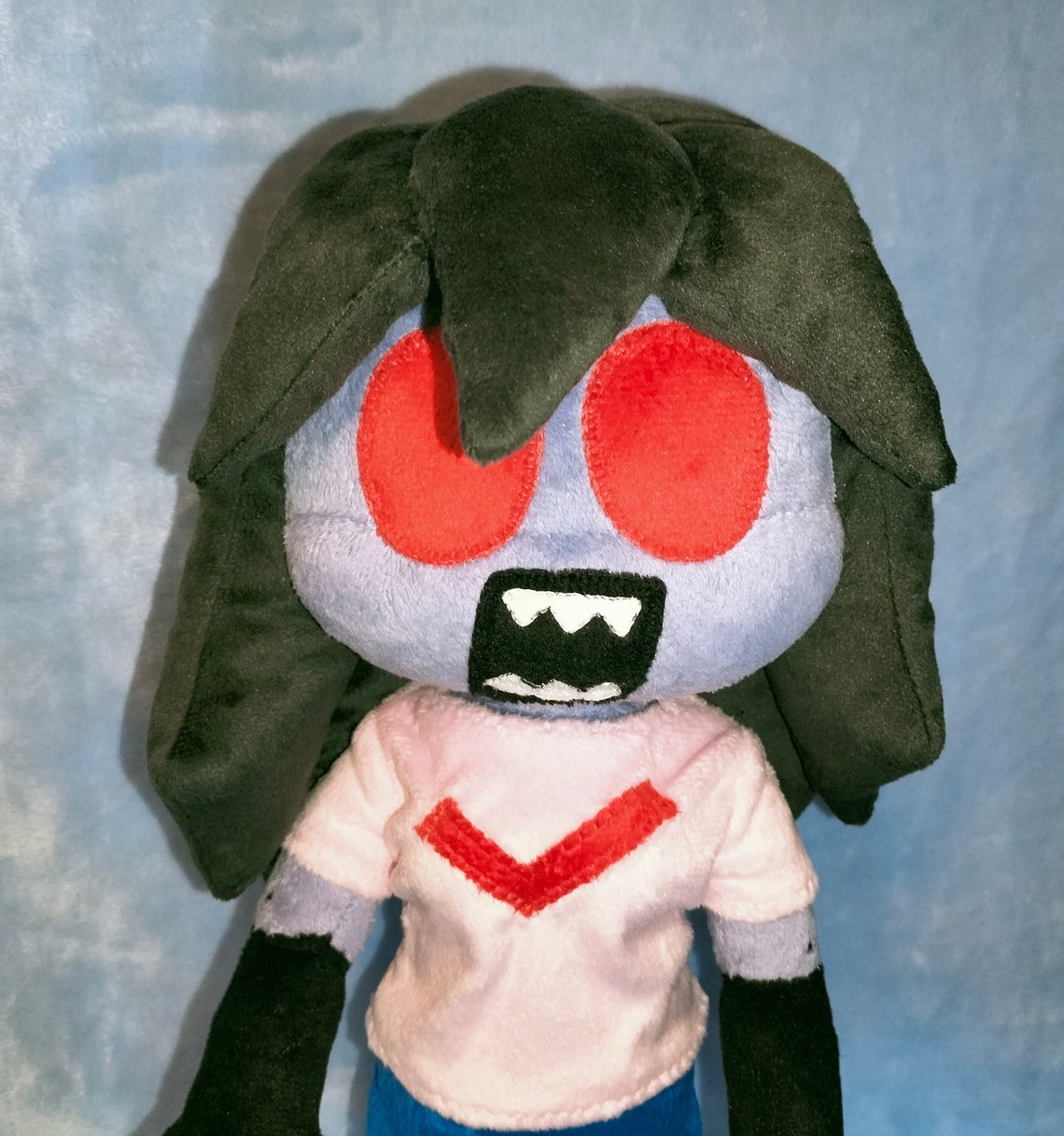 Sky Evil Side of Friday Night Funkin 157 40 Cm FNF - Etsy