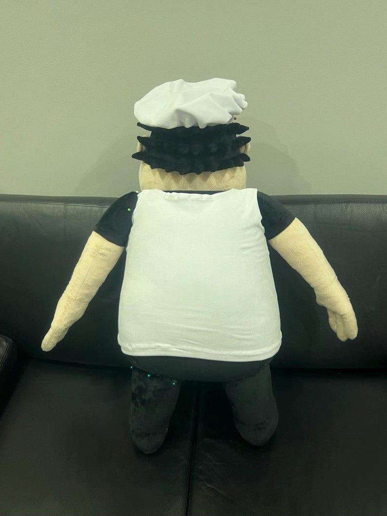 Peppino Spaghetti From Pizza Tower 27” (68 Cm) Premium Plush Toy - Etsy