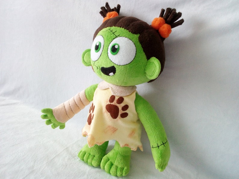 Zizi From Spokiz Zombie Plush Toy 14,9″ (38 Cm) - Etsy