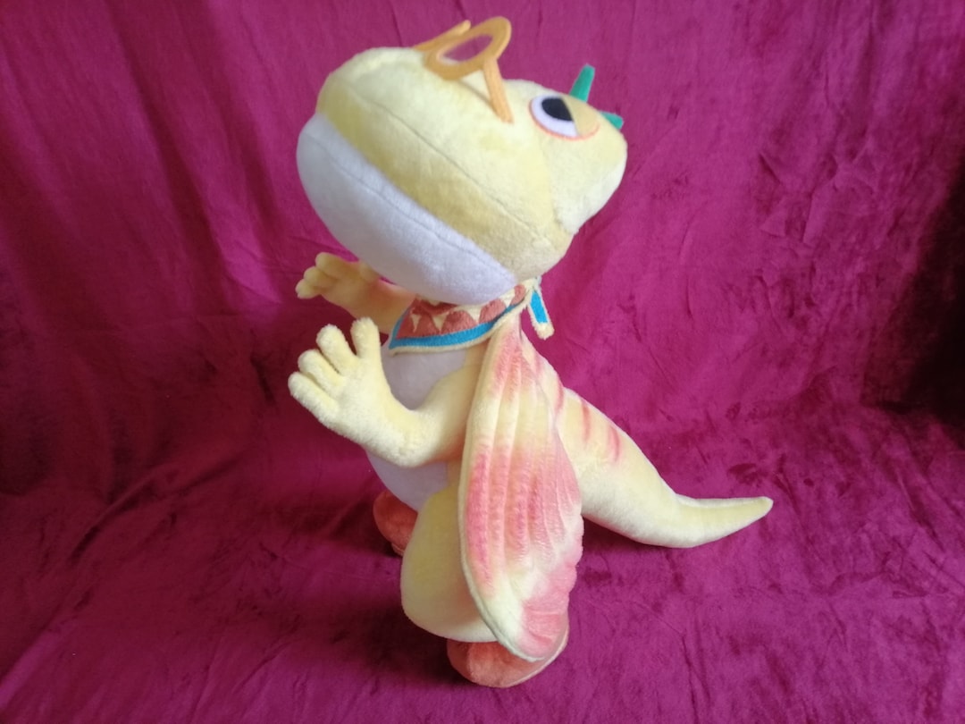 Glydon From Super Mario Odyssey 15,7” (40 Cm) Plush Toy Planeosaurio ...