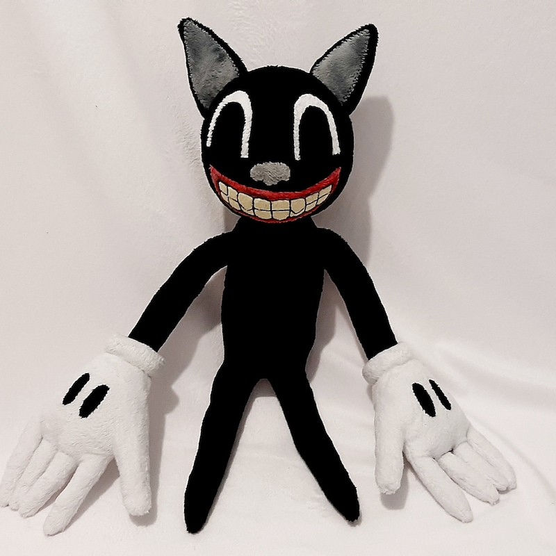 Cartoon Cat Plush - Etsy