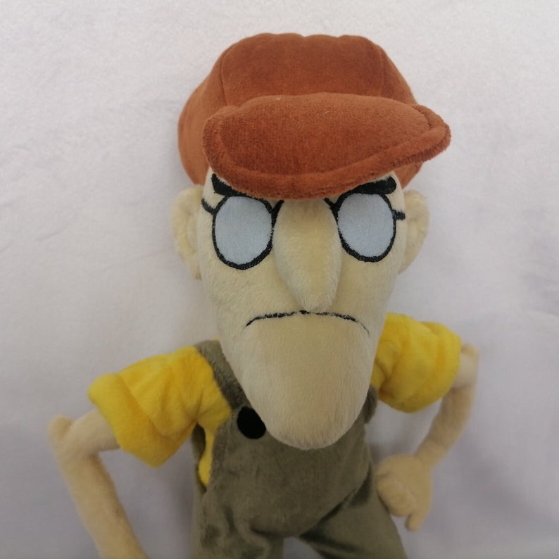 Eustace Bagge of the Series Courage the Cowardly Dog Plush - Etsy