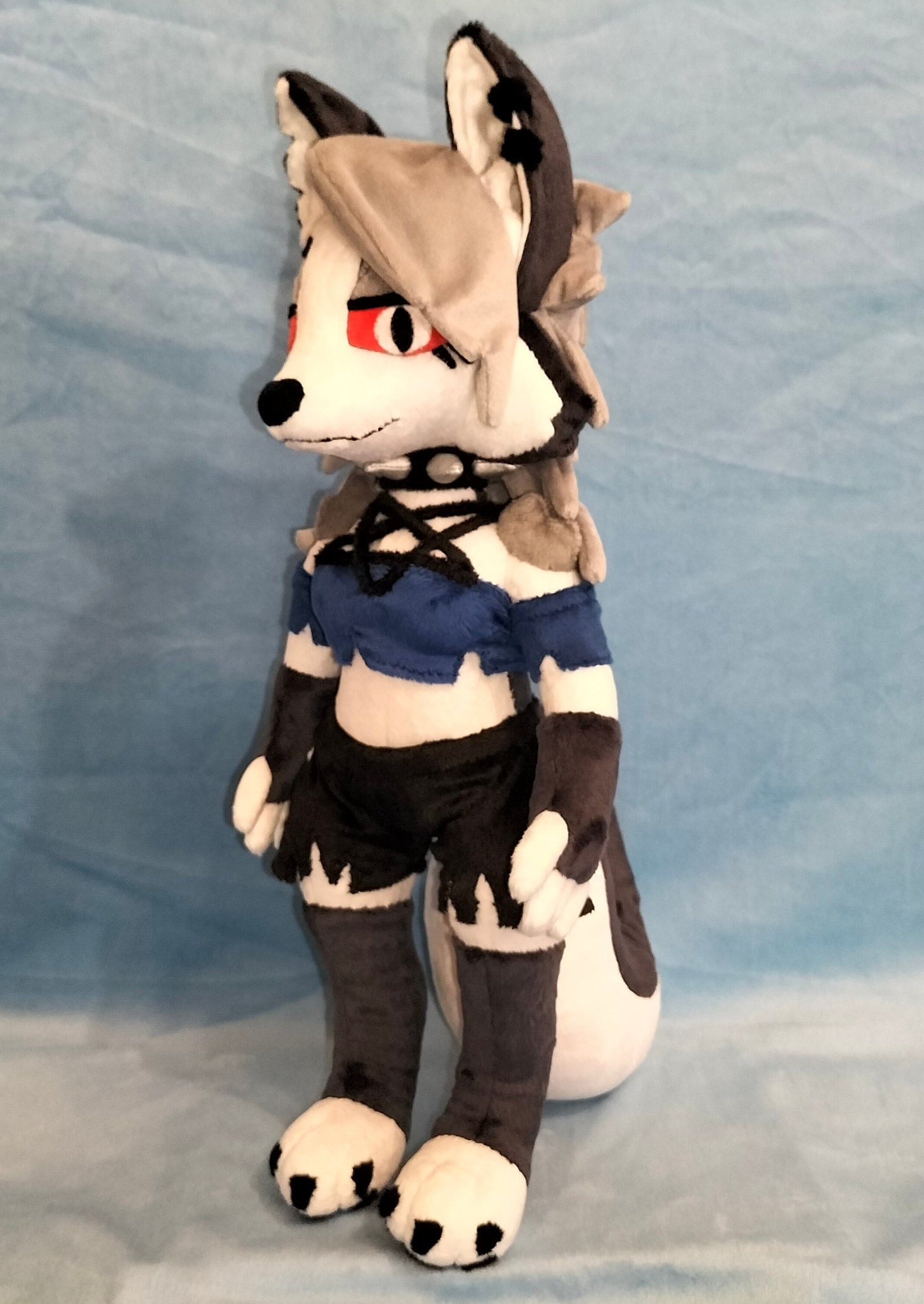 Hellhound Loona From Helluva Boss 177 45 Cm Premium Plush - Etsy Canada