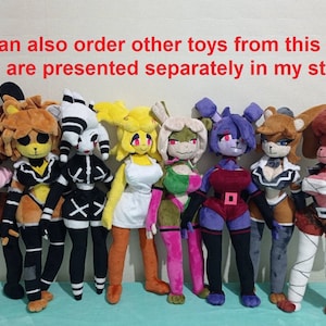 Fredina 15.7” (40 Cm) Plush Toy Frenni's Nightclub Fazbear's Fazclaire ...