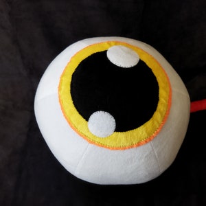 Torn Out Eye Plush Toy Plush Toy Diameter 7,9" (20 Cm) Evil Eye Horror ...