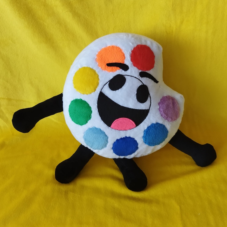 Paint Palette Painty Object Lockdown 118 30 Cm Plush Toy - Etsy