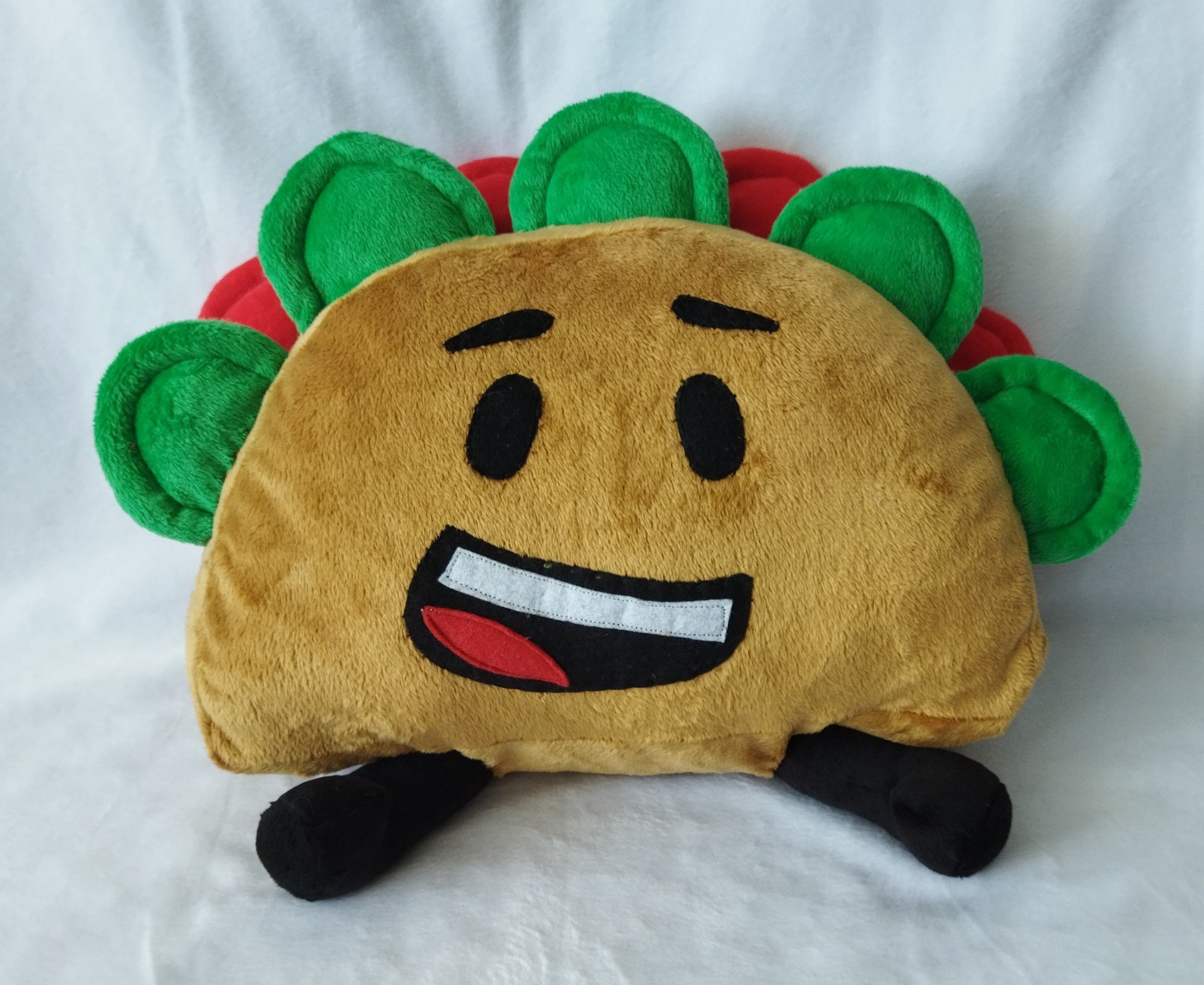 Taco From Inanimate Insanity 79 20 Cm Plush Toy the Liar - Etsy