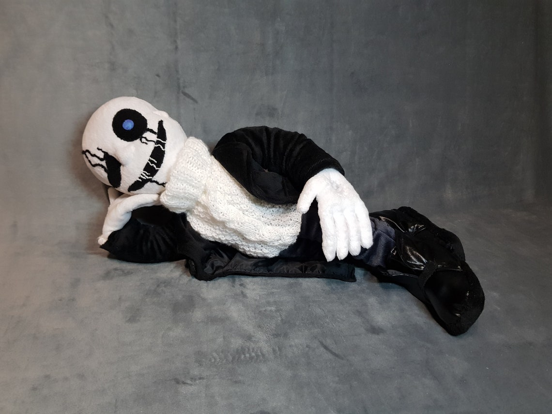 Gaster Undertale 197 50 Cm Plush Premium Toy Wingdings - Etsy