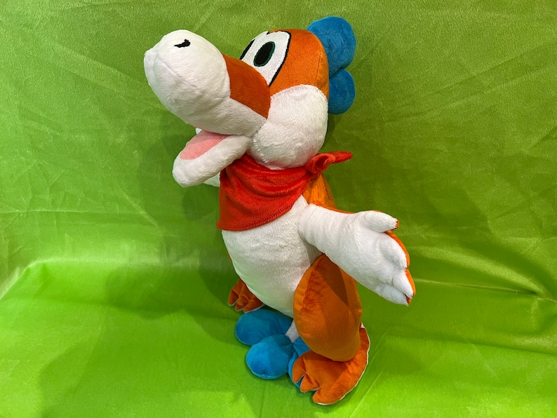 Plessie the Dinosaur From Super Mario 17,7” (45 Cm) Plush Toy Placidon ...