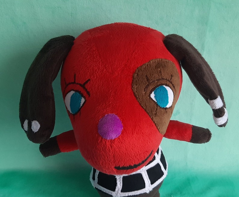 Cherry Dog Villager Animal Crossing Plush Toy 14,9″ (38 Cm) Hannah New ...