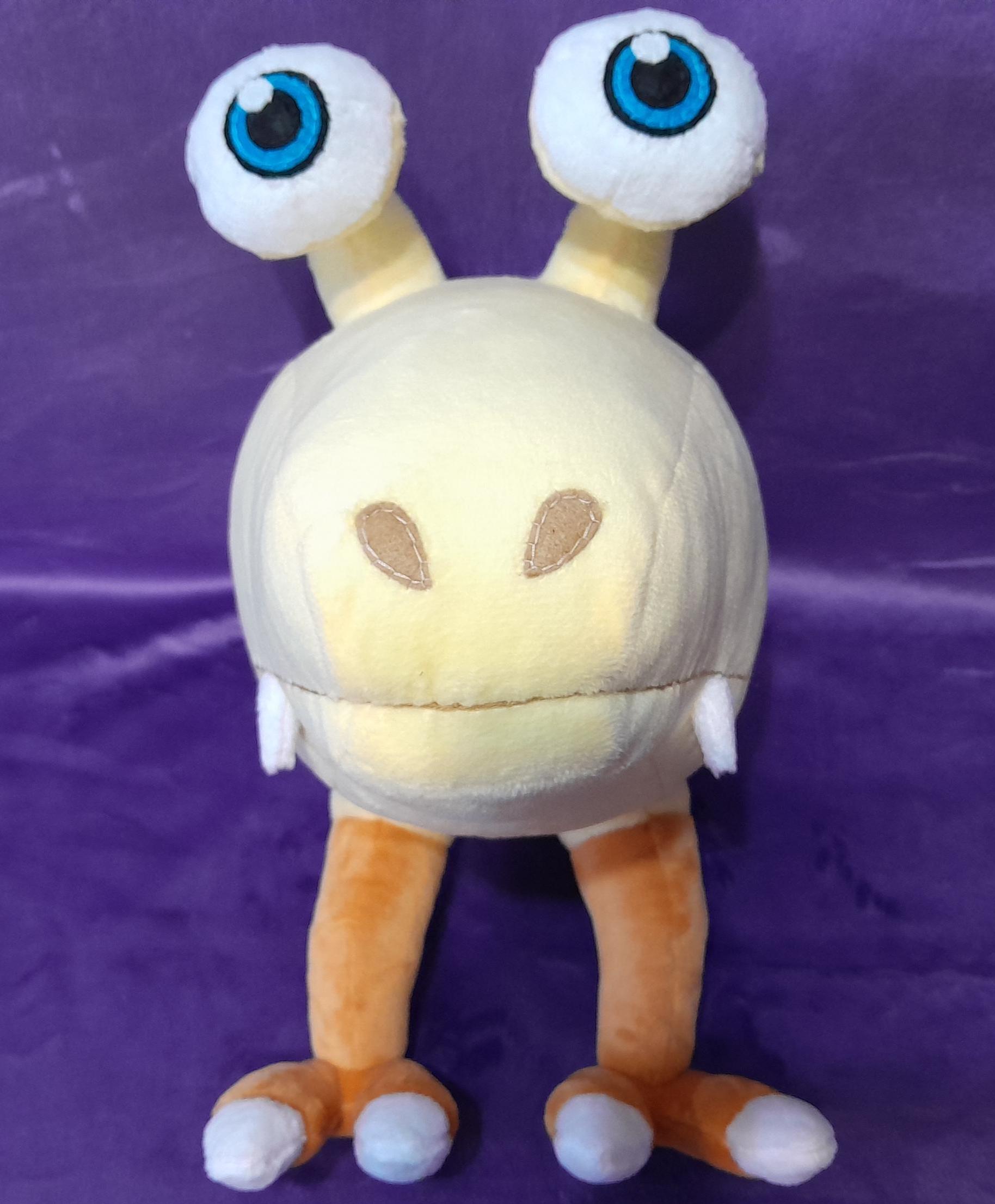 Albino Dwarf Bulborb From Pikmin 4 Height 14,6” (37 Cm) Handmade Plush ...