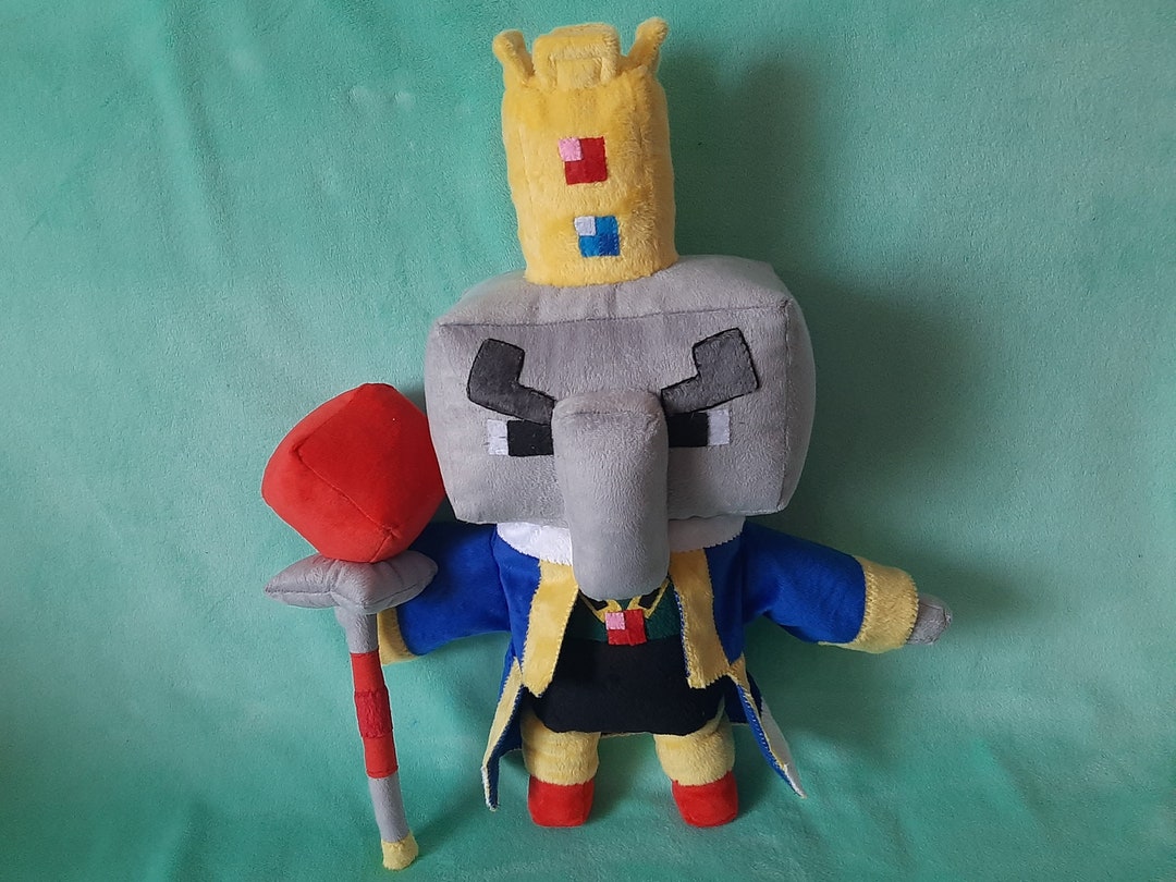 Arch-illager Minecraft 15,7" (40 Cm) Plush Toy Arch Illager Archie - Etsy
