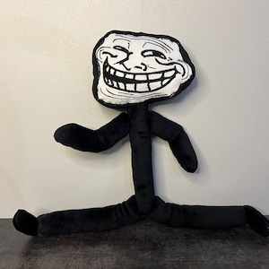 Trollface 15,7” (40 Cm) Plush Toy Troll Face Meme Internet Trolls and ...
