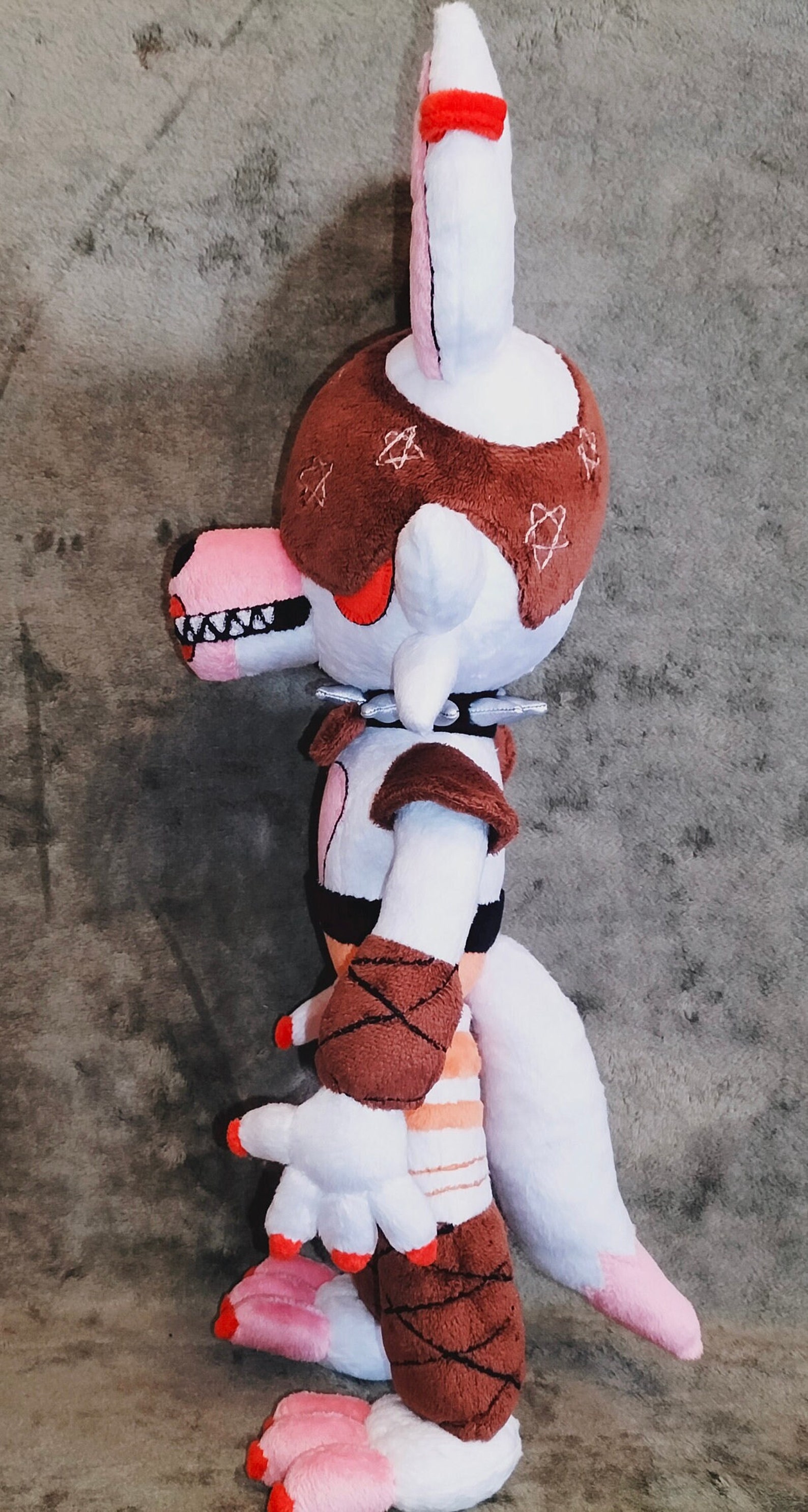 Glamrock Mangle Foxy Animatronic FNAF 157 40 Cm Plush Toy - Etsy Finland