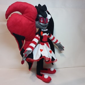 Velvette From Hazbin Hotel 15,7” (40 Cm) Premium Plush Toy Demon Velvet ...