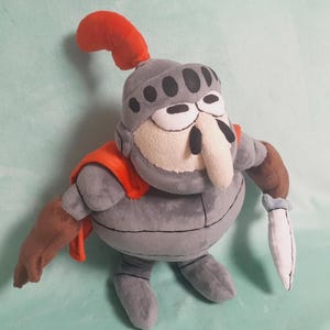 Knight Peppino Spaghetti From Pizza Tower 15,7” (40 Cm) Plush Toy ...