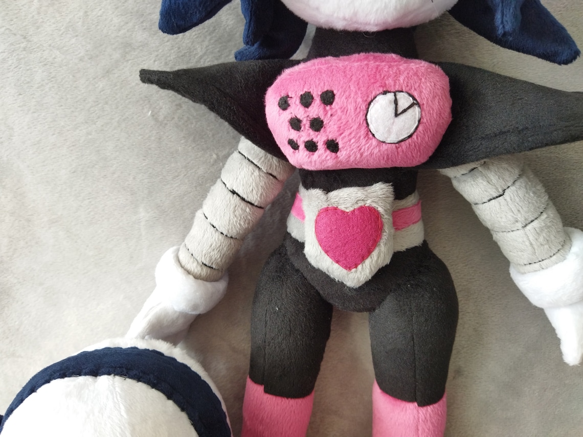 Undertale Mettaton Ex & Blooky 17.7 and 6.7 Plush Toy - Etsy