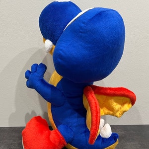 Rex From Super Mario 15,7” (40 Cm) Plush Toy Dinosaur Draghetto Drabon ...