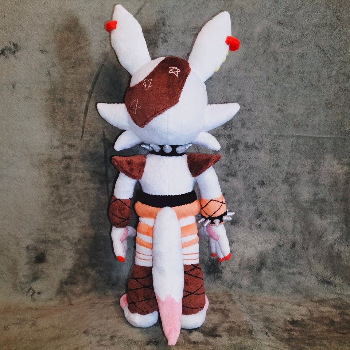 Glamrock Mangle Foxy Animatronic FNAF 157 40 Cm Plush Toy - Etsy Finland