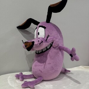 Plush Inspired by the Cartoon Character Courage the Cowardly Dog 15,7 ...