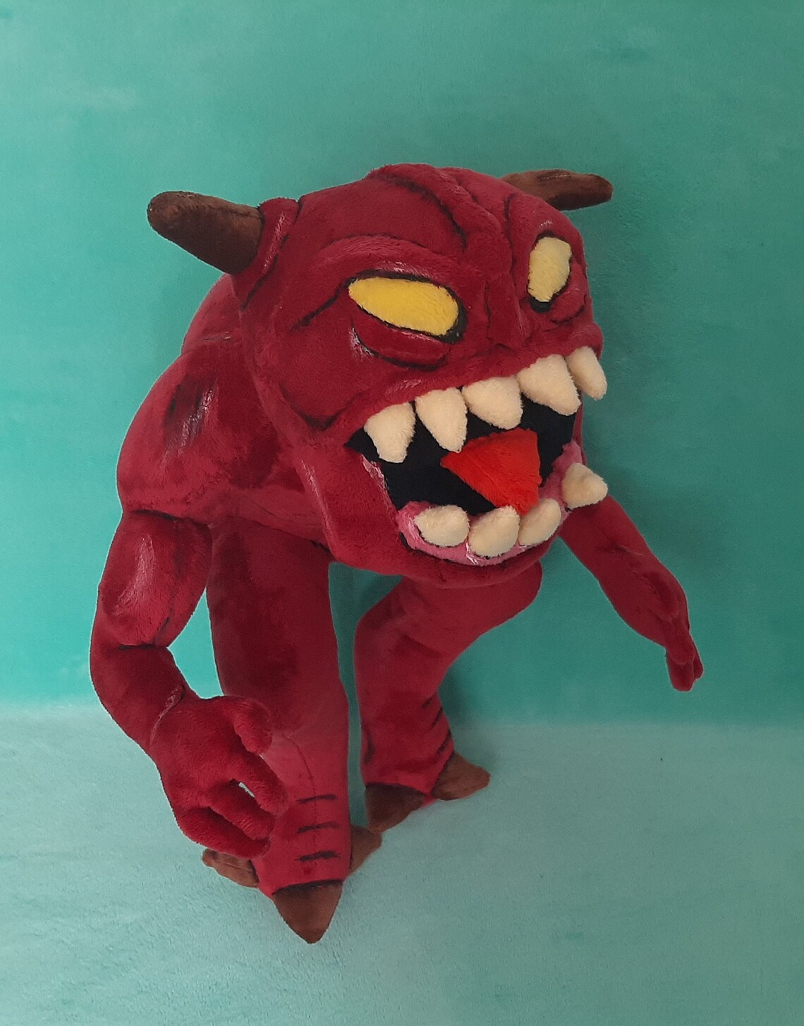 Pinky Demon Doom Monster 157 40 Cm Premium Plush Toy - Etsy