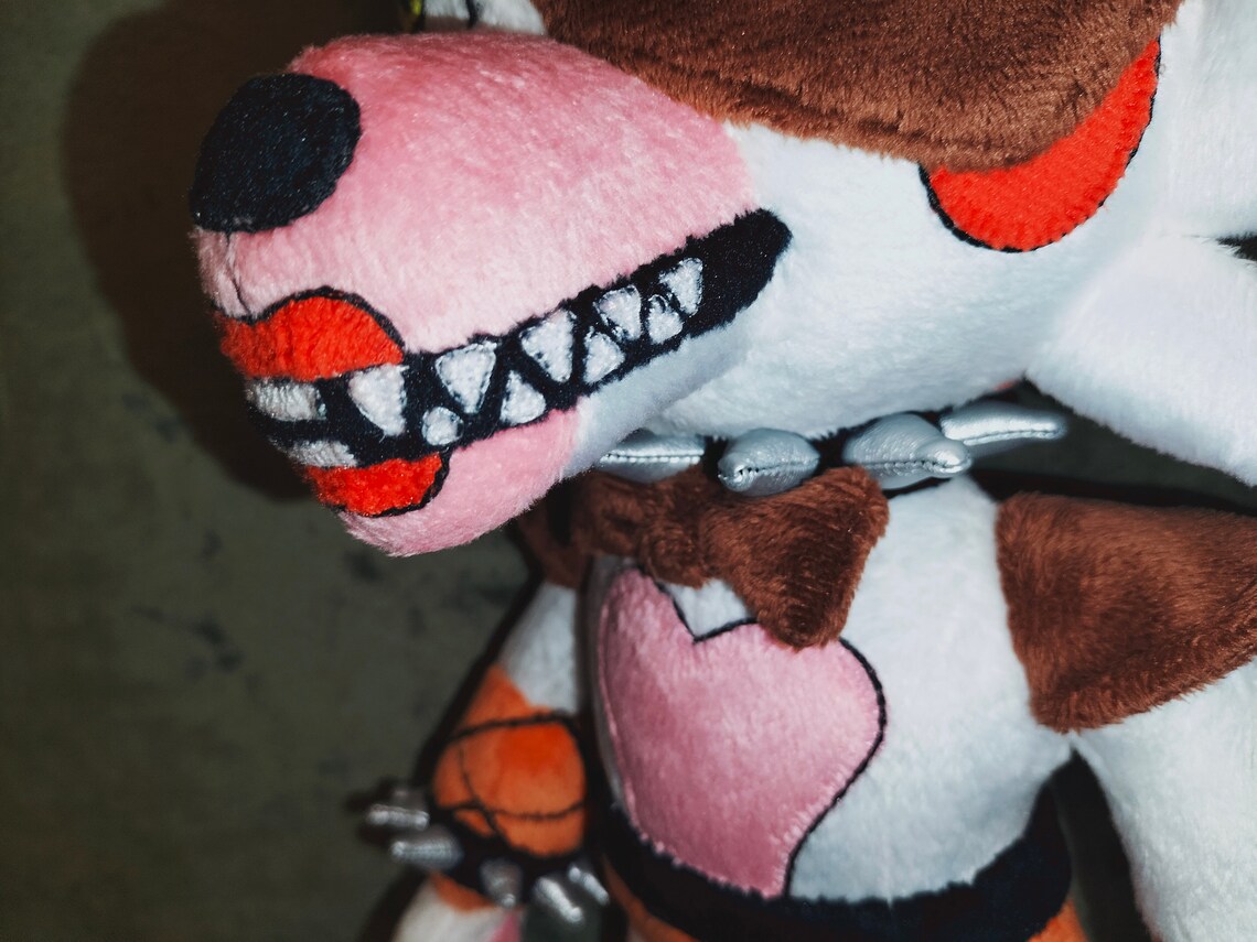 Glamrock Mangle Foxy Animatronic FNAF 157 40 Cm Plush Toy - Etsy Ireland