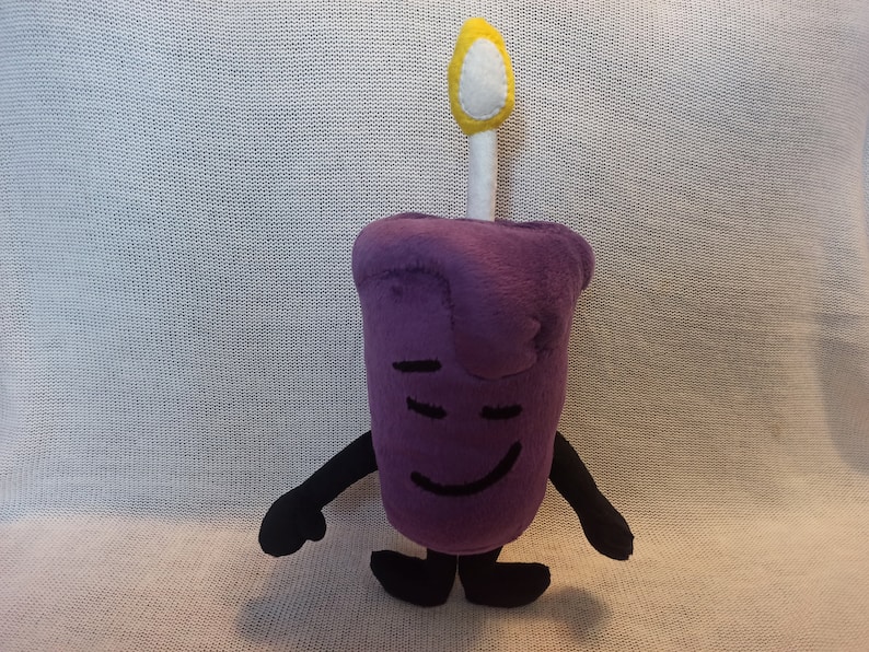Candle the Mindful 146 37 Cm Plush Toy Inanimate Insanity - Etsy