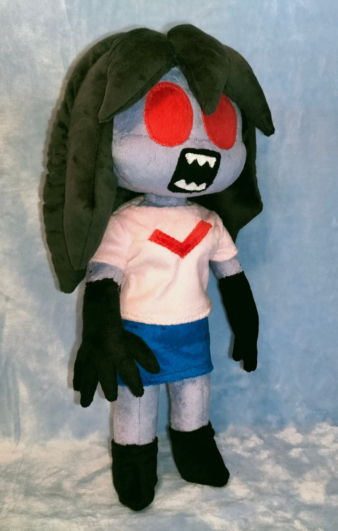 Sky Evil Side of Friday Night Funkin 157 40 Cm FNF - Etsy