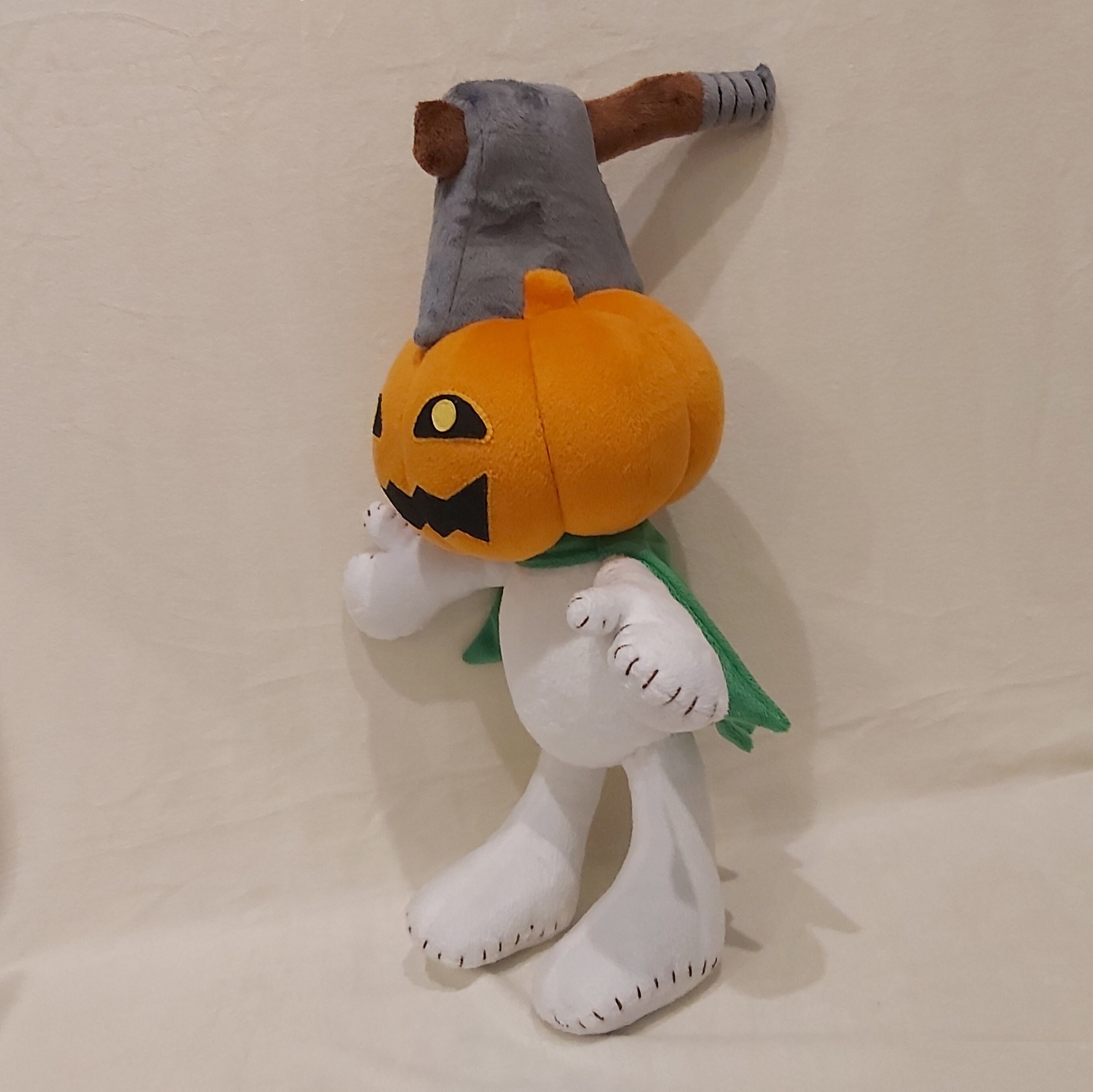 Pumpkinmon Puppet Digimon 177 45 cm Plush Toy Nightmare | Etsy
