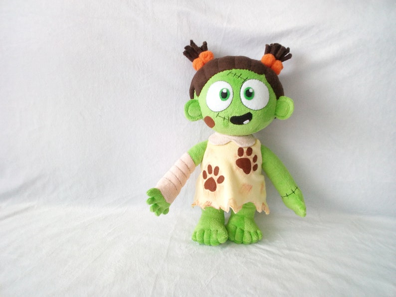 Zizi From Spokiz Zombie Plush Toy 149 38 Cm - Etsy