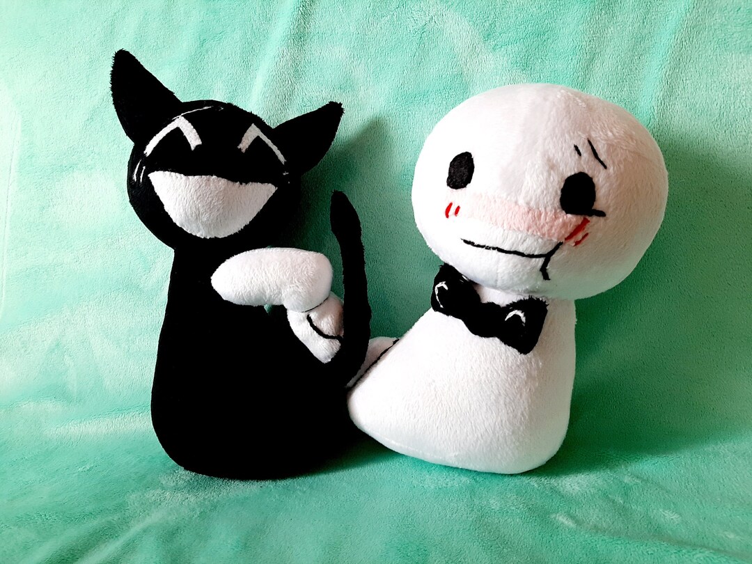 FNF Bob and Opheebob the Date – 11,8” and 9,1” (30 / 23 Cm) Two Plush ...