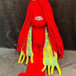 Red Guy DHMIS 15,7” (40 Cm) Plush Toy Don't Hug Me I'm Scared - Etsy