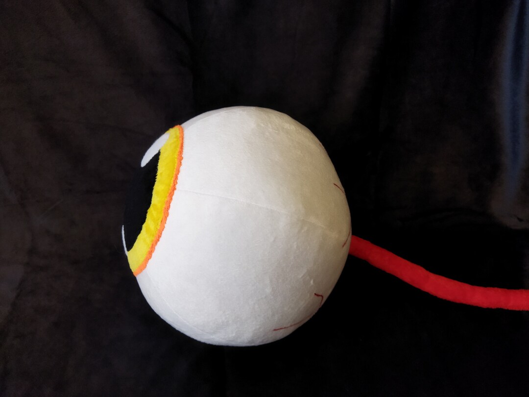 Torn Out Eye Plush Toy Plush Toy Diameter 7,9" (20 Cm) Evil Eye Horror ...