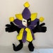 Dimentio of Super Paper Mario 17.7 45 Cm Plush Toy ディメーン 디멘 - Etsy