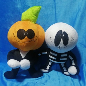 Skid & Pump Wonder From It’s Spooky Month 11.8” (30 Cm) Plush Toy - Etsy