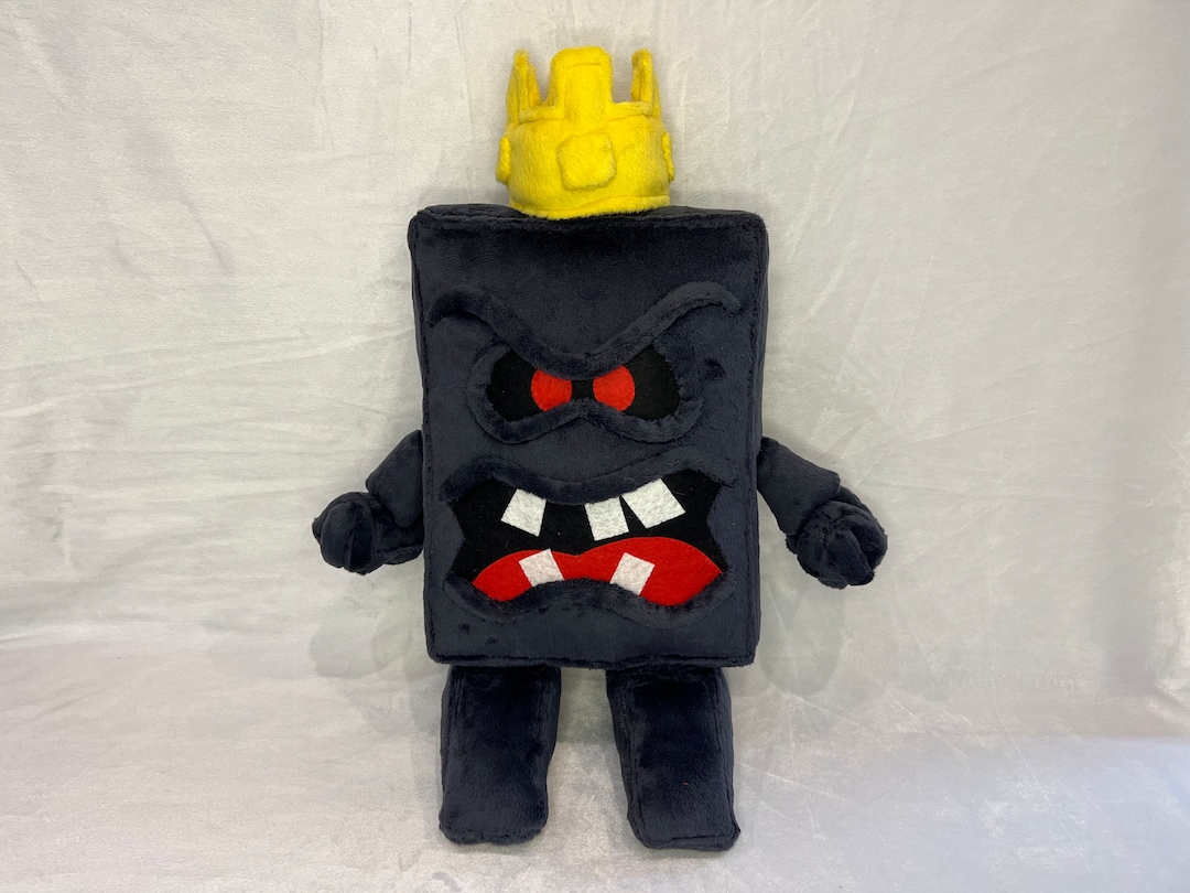 The Whomp King From Super Mario 15,7” (40 Cm) Plush Toy Slab King Giant ...