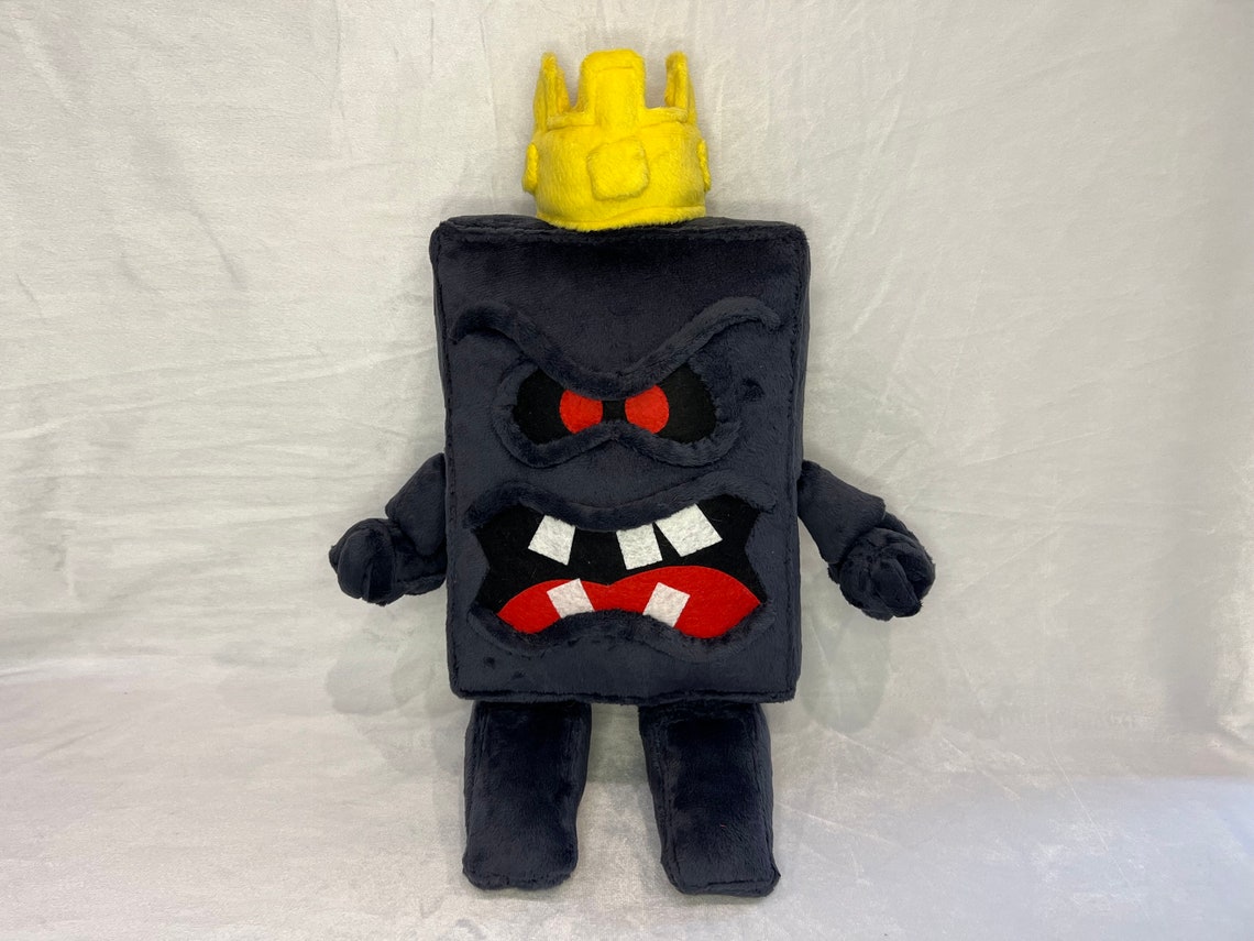 The Whomp King From Super Mario 157 40 Cm Plush Toy Slab - Etsy