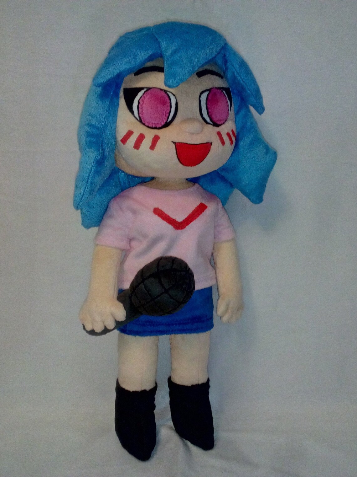 Sky of Friday Night Funkin 157 40 Cm FNF Plush Toy - Etsy UK